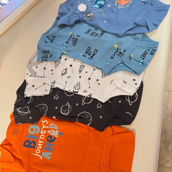 Gerber | One Pieces | Gerber Kids One Pieces Bodysuits Blue Black ...